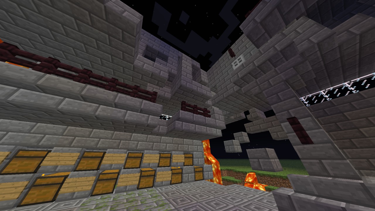 Destroyed castle Minecraft Map