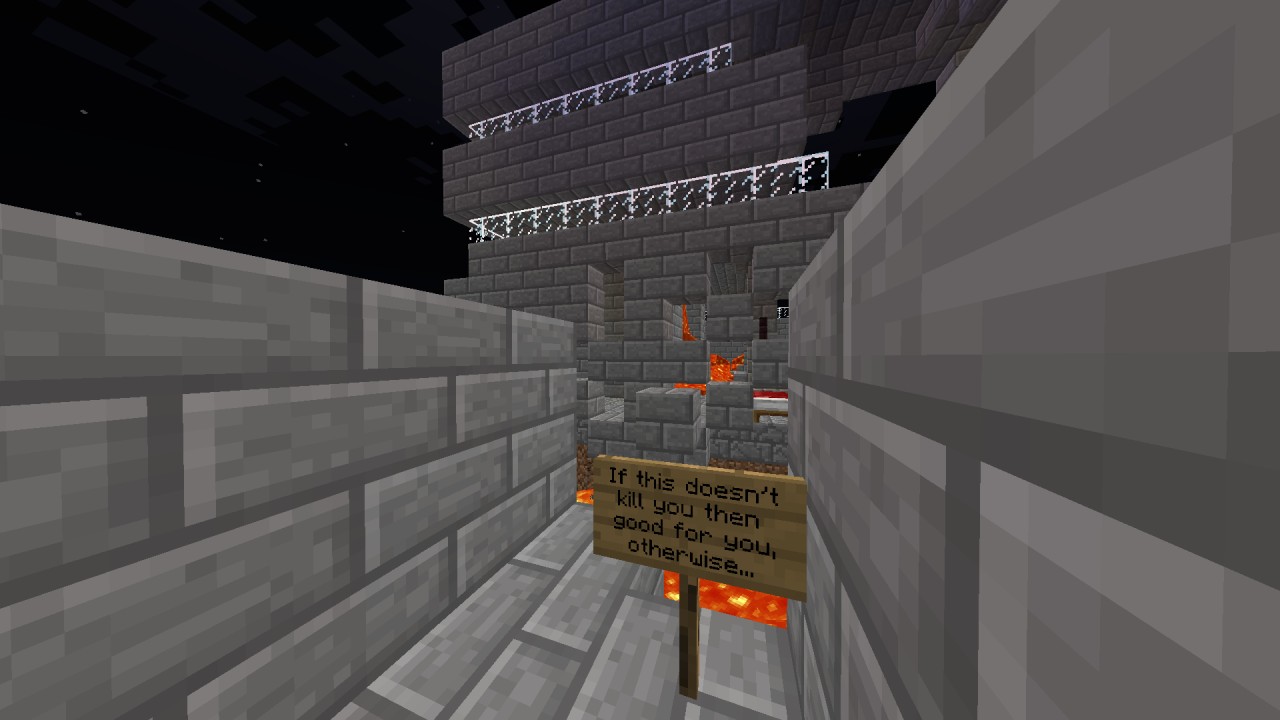 Destroyed castle Minecraft Map