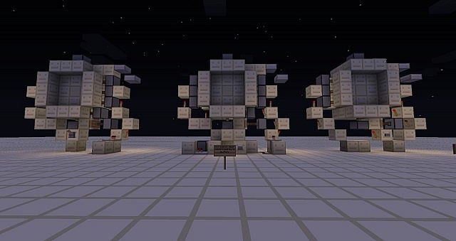 3x3 piston door. Minecraft Map