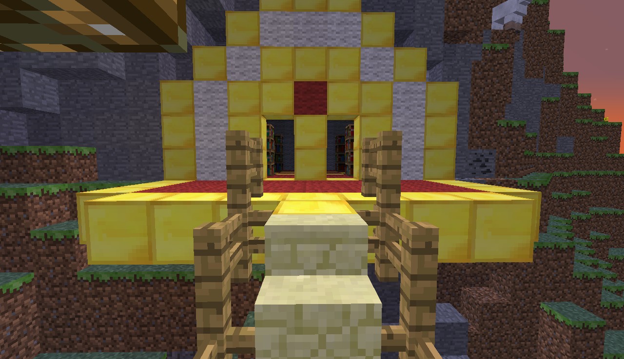 Elven tower & library Minecraft Map