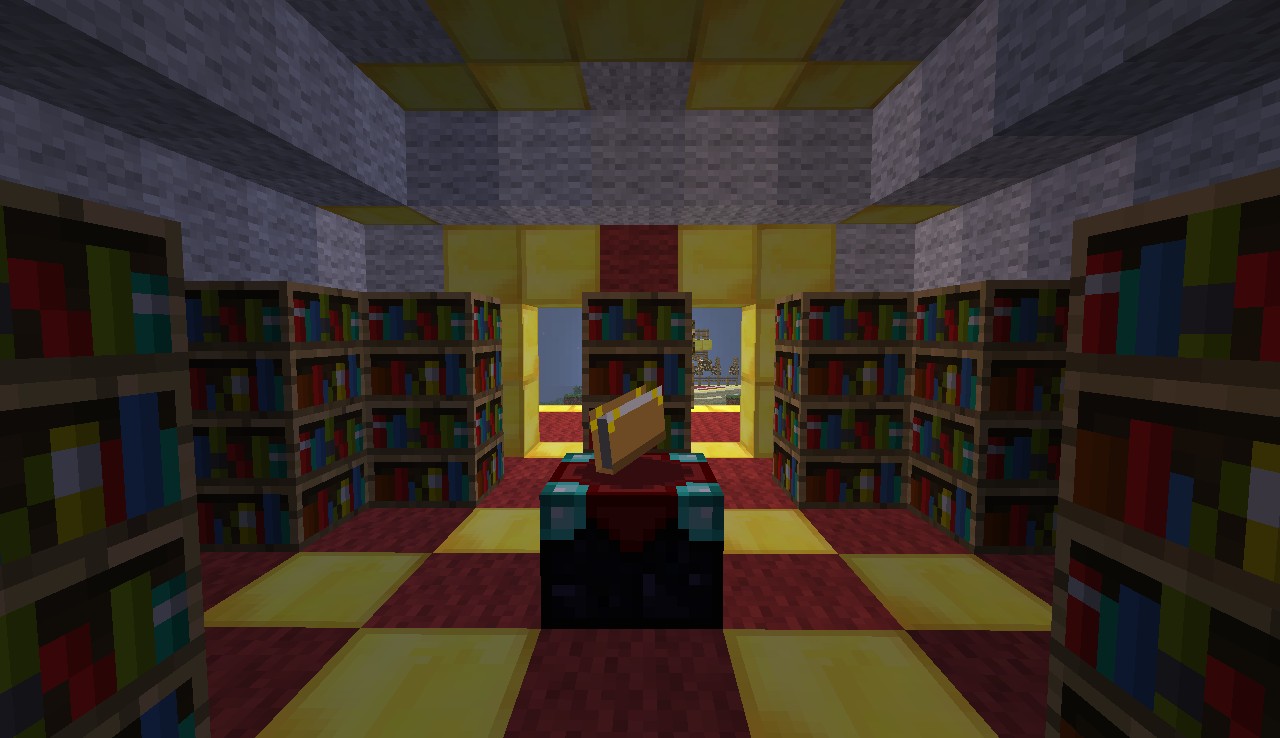 Elven tower & library Minecraft Map