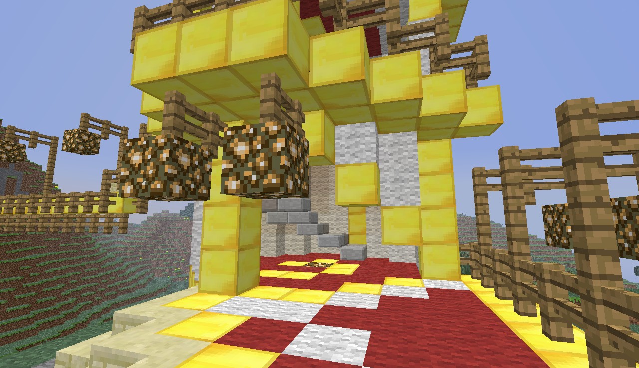 Elven tower & library Minecraft Map