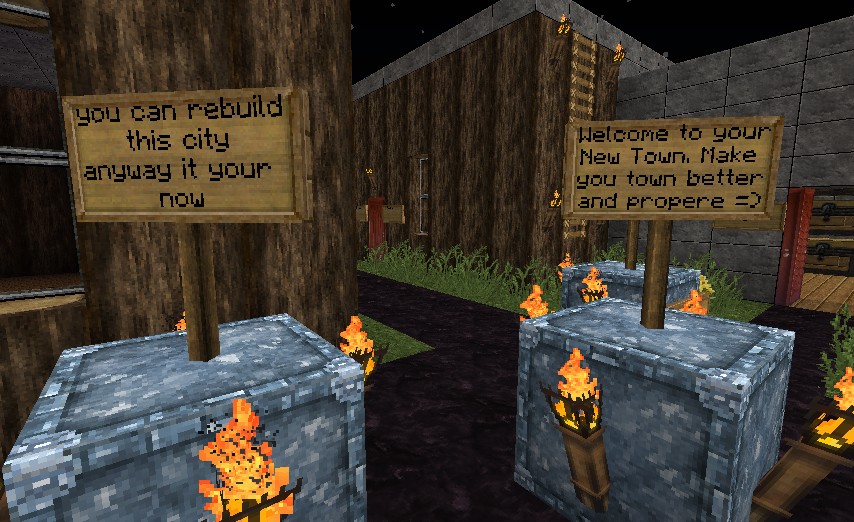 [Zen Collection] Town Starter For my Server Minecraft Map