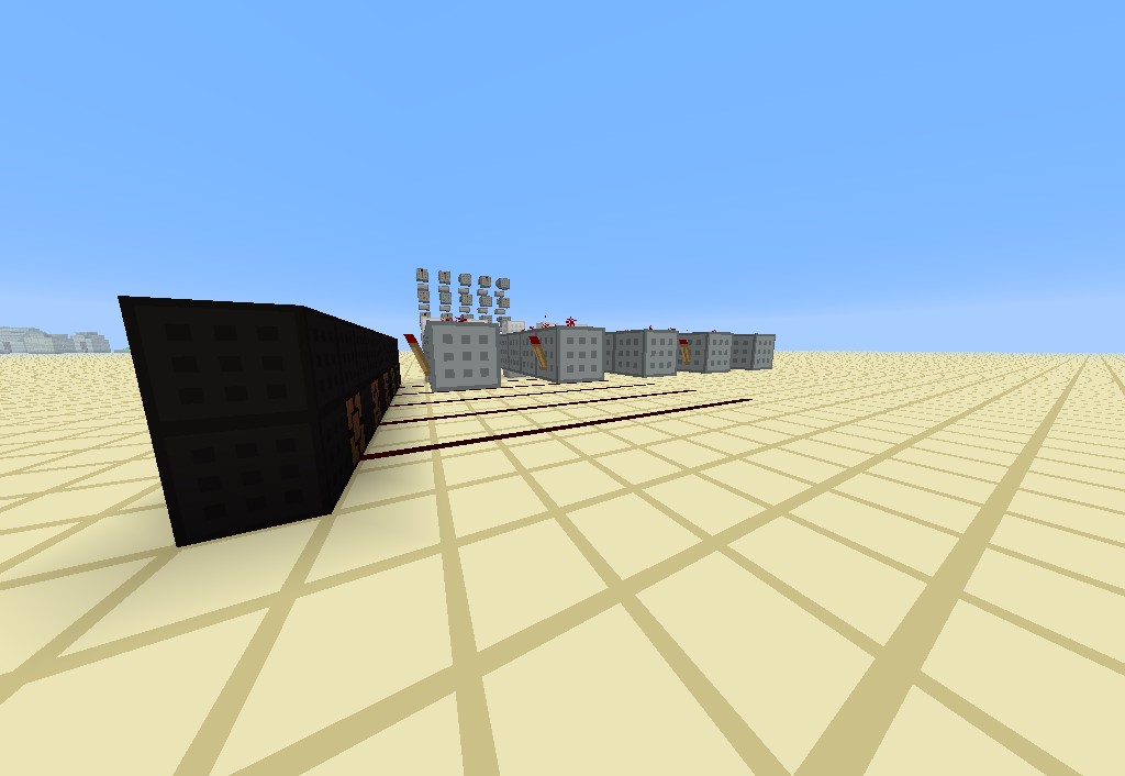 VERTICAL AND HORIZONTAL MEMORIES [equal functions] Minecraft Map