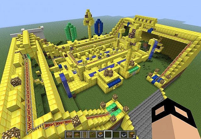 Chariot Chase! 5 Different stages included! Minecraft Map