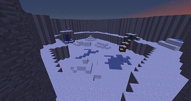 Snow Arena Minecraft Map