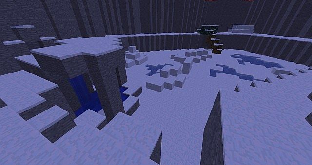 Snow Arena Minecraft Map