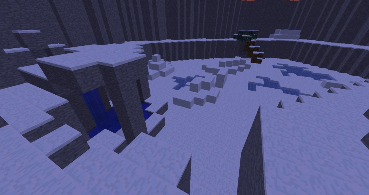 Snow Arena Minecraft Map
