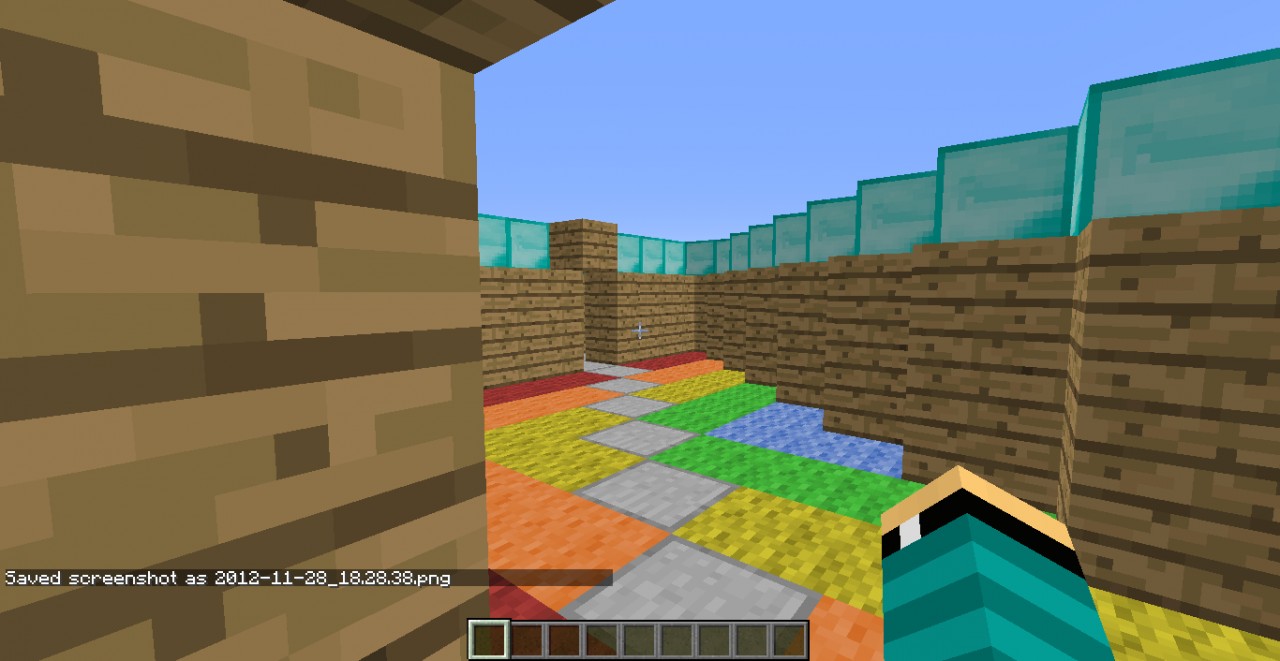 Rainbow base Minecraft Map