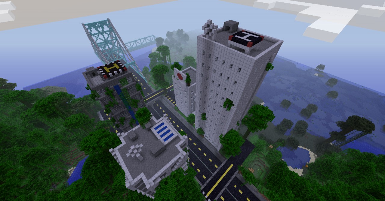 Creating a massive apocalyptic city Minecraft Map