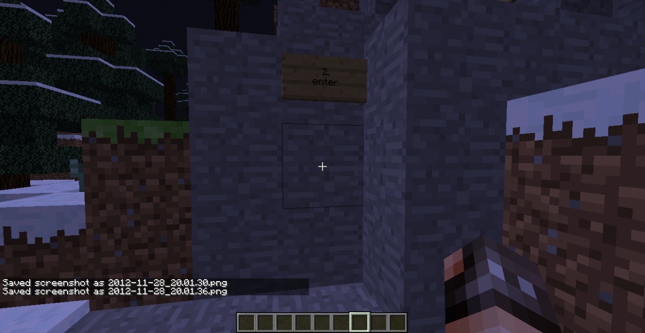 Secret base with camouflage Minecraft Map