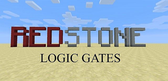 Redstone: Logic Gates Minecraft Project