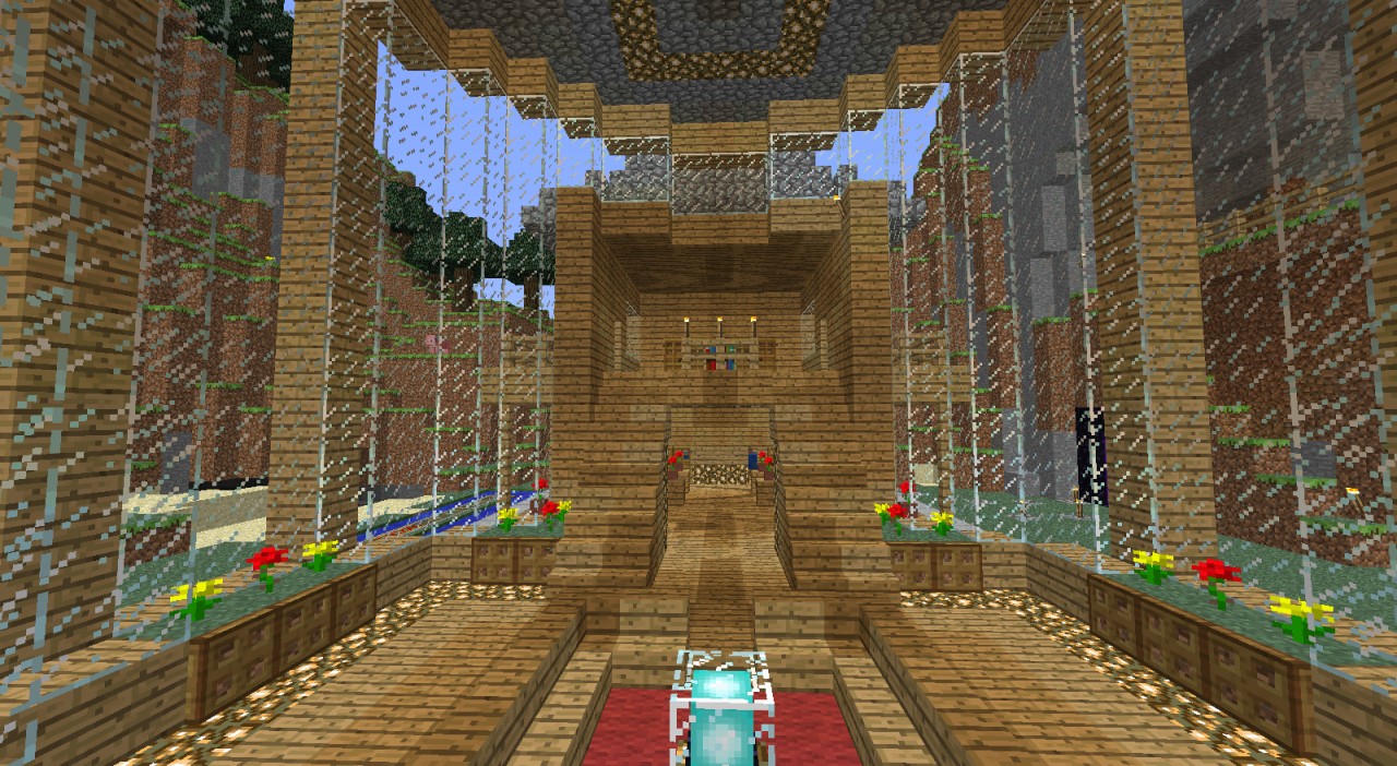 MEGA!! survival house!!!!!!!! Minecraft Map