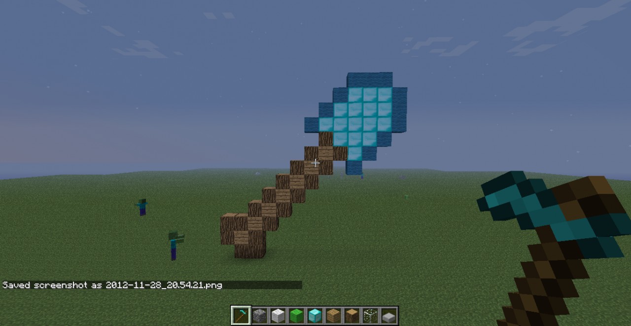 Pixel Art Minecraft Map