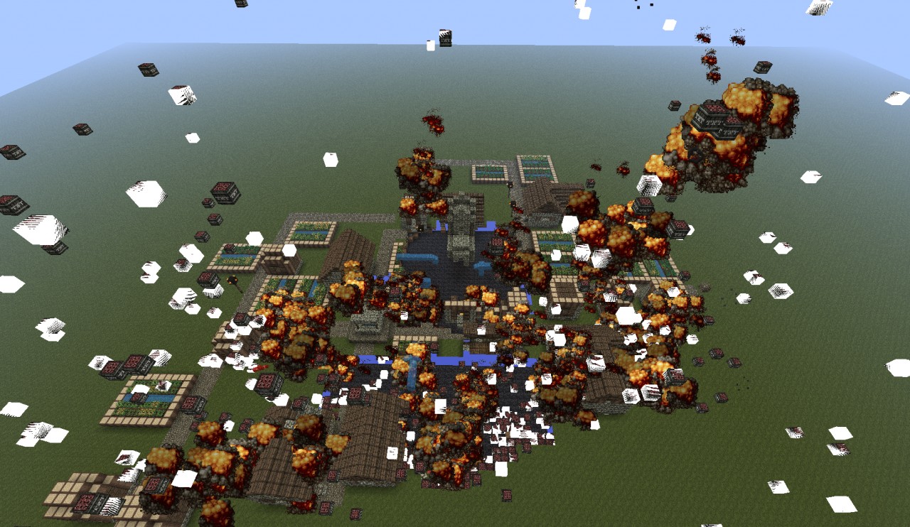 Village Explosion 2.0 Minecraft Map