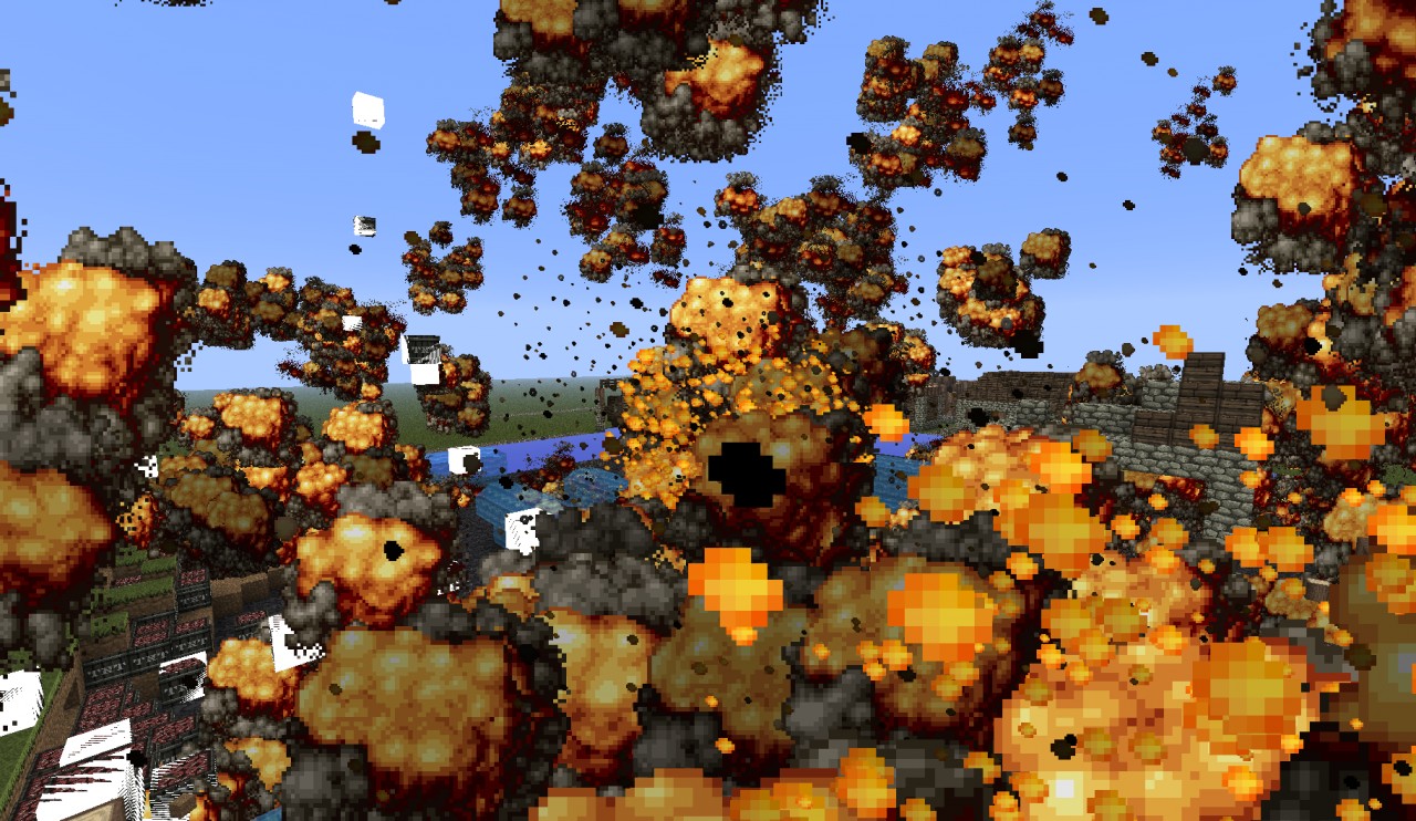 Village Explosion 2.0 Minecraft Map