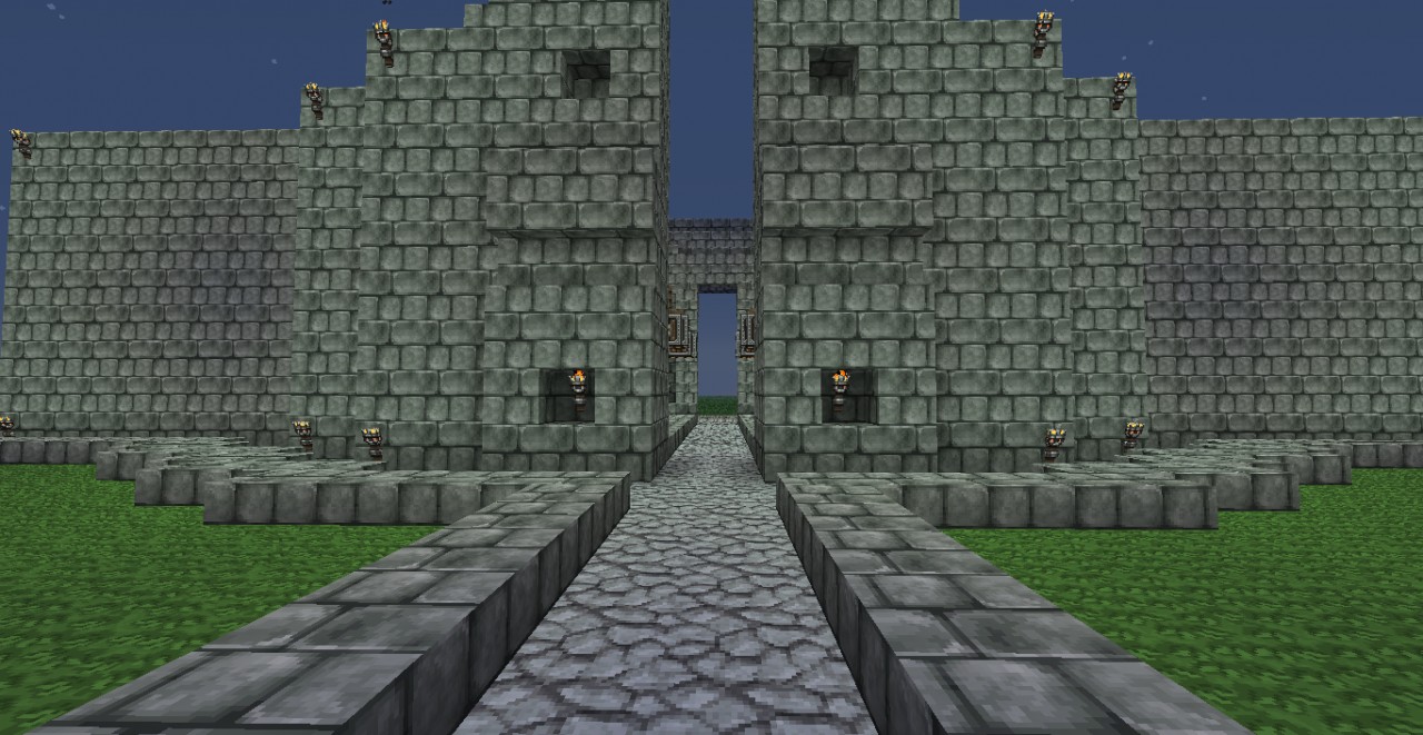 The Shrine of the gods Minecraft Map