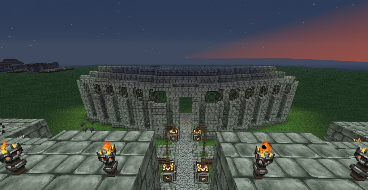 The Shrine of the gods Minecraft Map