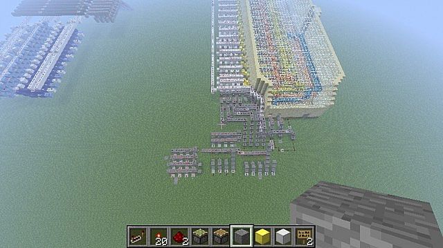 redstone fully functional cpu Minecraft Map