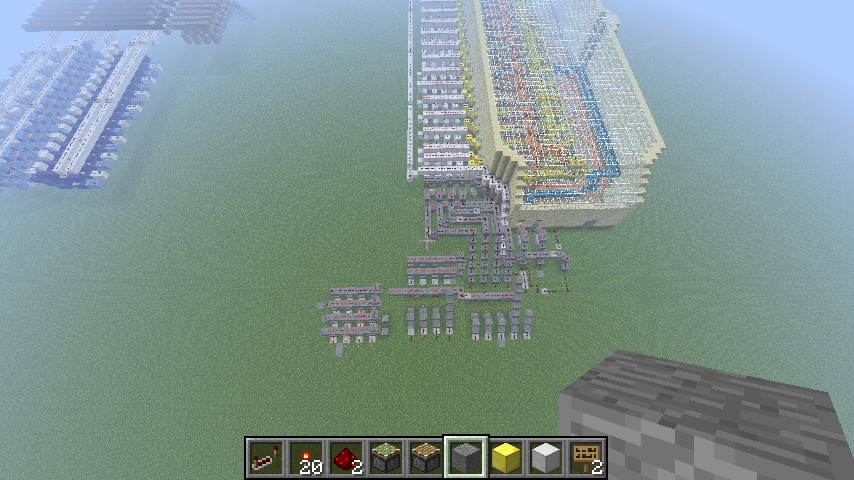 redstone fully functional cpu Minecraft Map