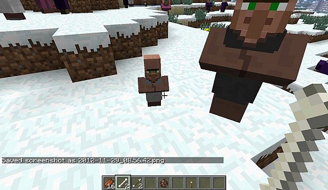 Oh my it's a Mini villagers