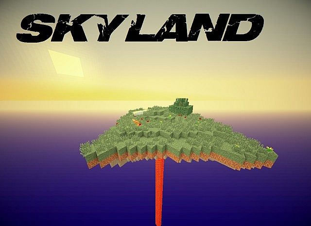 Sky Land-Survival Map Minecraft Map