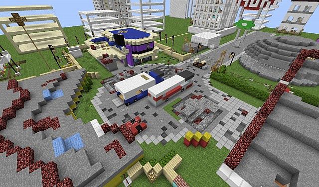 Nuketown 2025 Minecraft Map