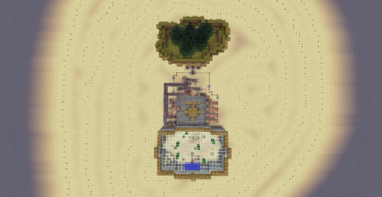 MCpvp V.1.0 by MegaForcee! FULLY VANILLA PVP MAP! Minecraft Map