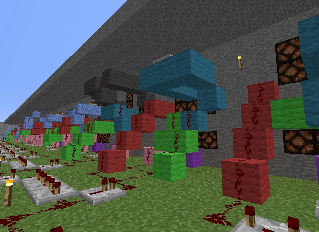 The Redstone Zombies Level Counter Minecraft Map