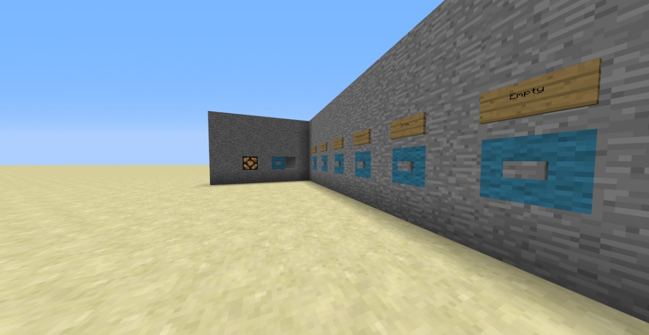 Minecart Storage System Minecraft Map