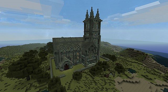 Kylemore Abbey Church Minecraft Map