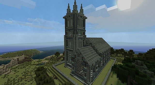 Kylemore Abbey Church Minecraft Map