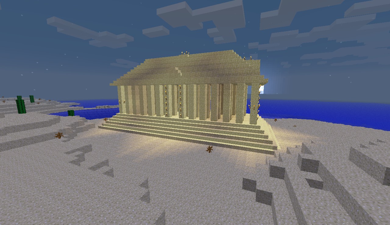 Ancient Temple (DOWNLOADABLE) Minecraft Map