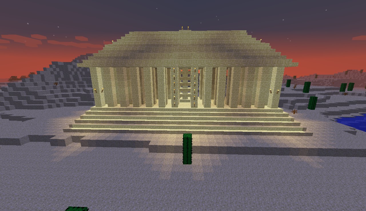 Ancient Temple (DOWNLOADABLE) Minecraft Map