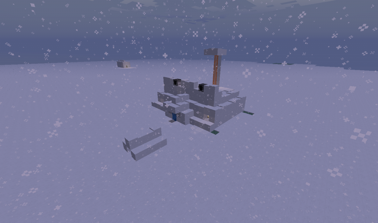 snow ball fight Minecraft Map