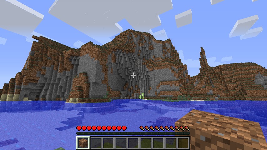 Natural Arch, Extreme Hills Minecraft Map
