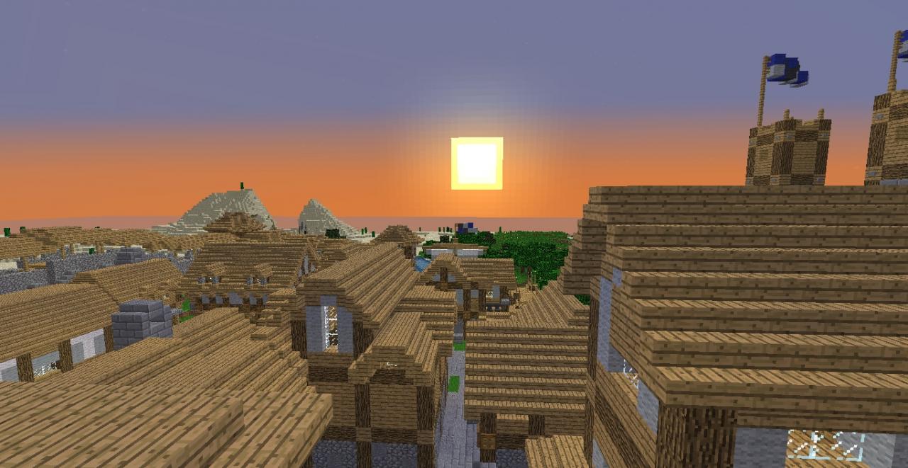 Medieval City, Breakwater Minecraft Map