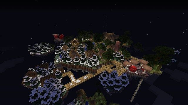 Crazy map. Minecraft Map