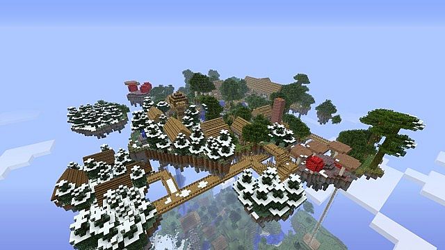 Crazy map. Minecraft Map