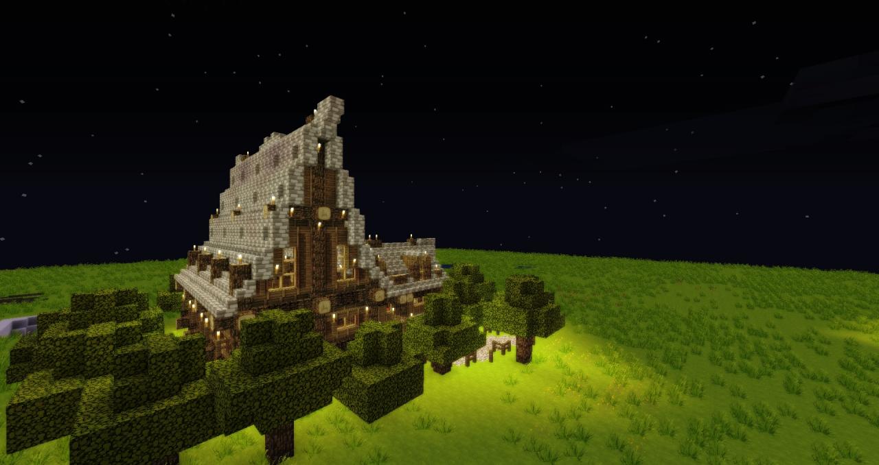 Medieval Tri-level Home Minecraft Map