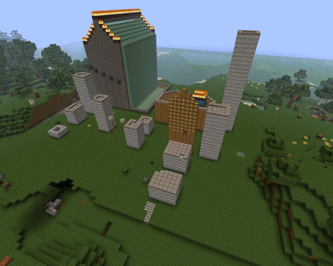 Free run adventure map Minecraft Map