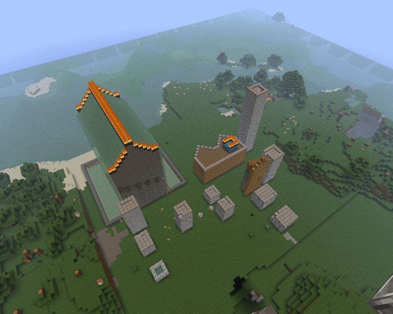 Free run adventure map Minecraft Map