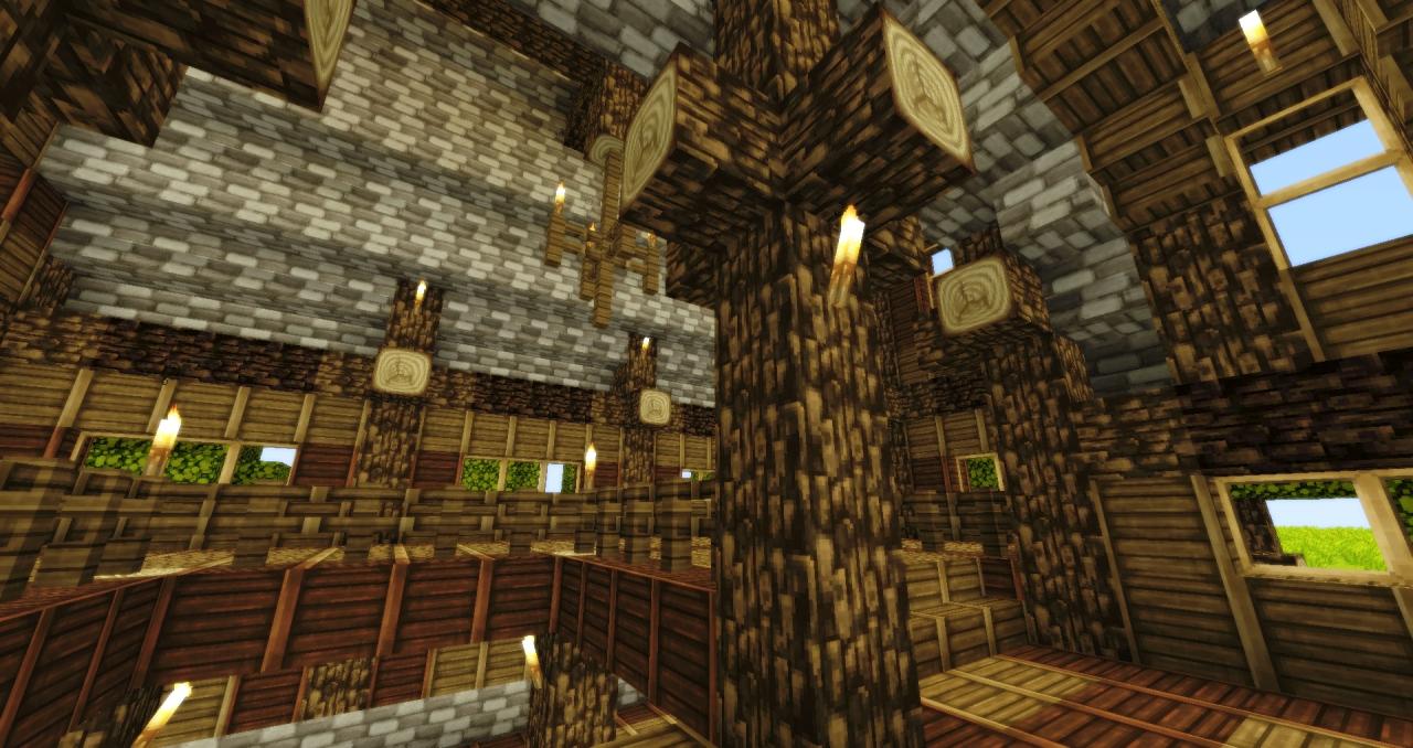 Medieval Tri-level Home Minecraft Map