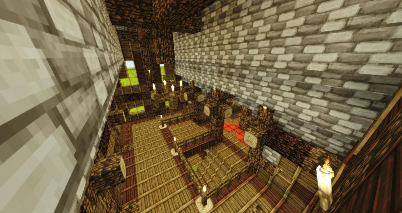Medieval Tri-level Home Minecraft Map