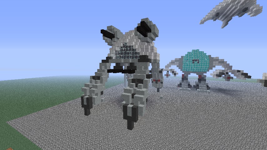 Mech army! Minecraft Map