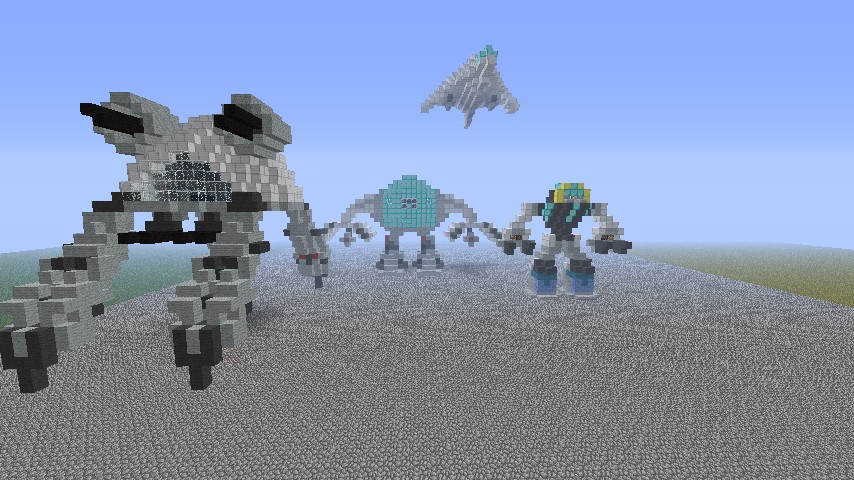 Mech army! Minecraft Map
