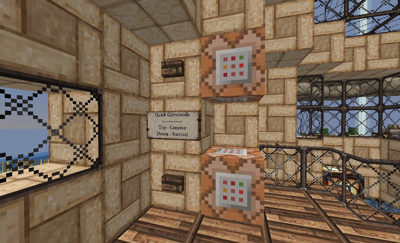 The "Fedora Villa" Minecraft Map