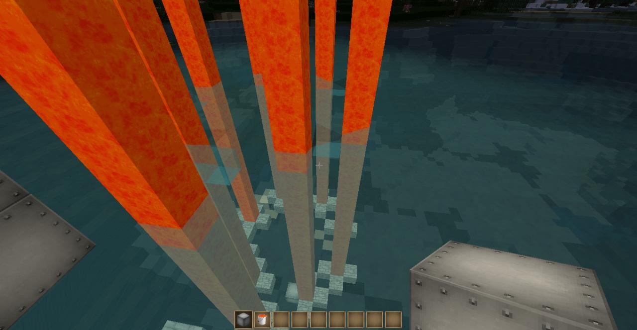 Miecraft-Home made LAVA under Water(vanilla minecraft) Minecraft Map