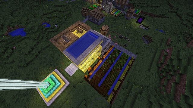 Gold House Minecraft Map