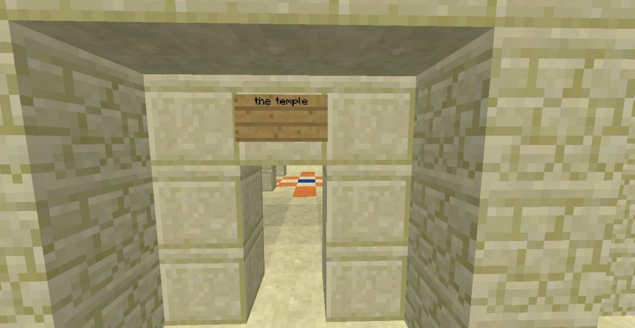 Sandy Desert Survival Minecraft Map